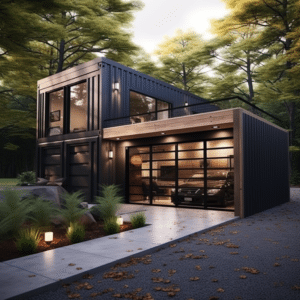 How To Make a Garage Out of Shipping Containers - ModBetter - Shipping ...